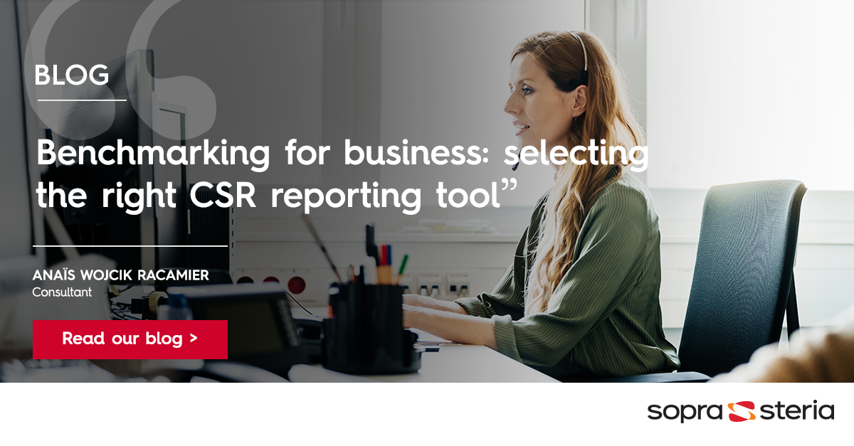 Benchmarking for business: selecting the right CSR reporting tool