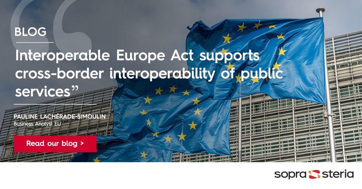 Interoperable Europe Act supports cross-border interoperability of public services