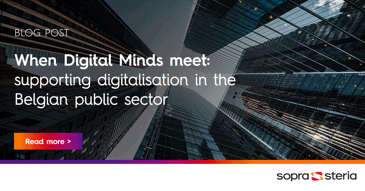 When Digital Minds meet: supporting digitalisation in the Belgian ...